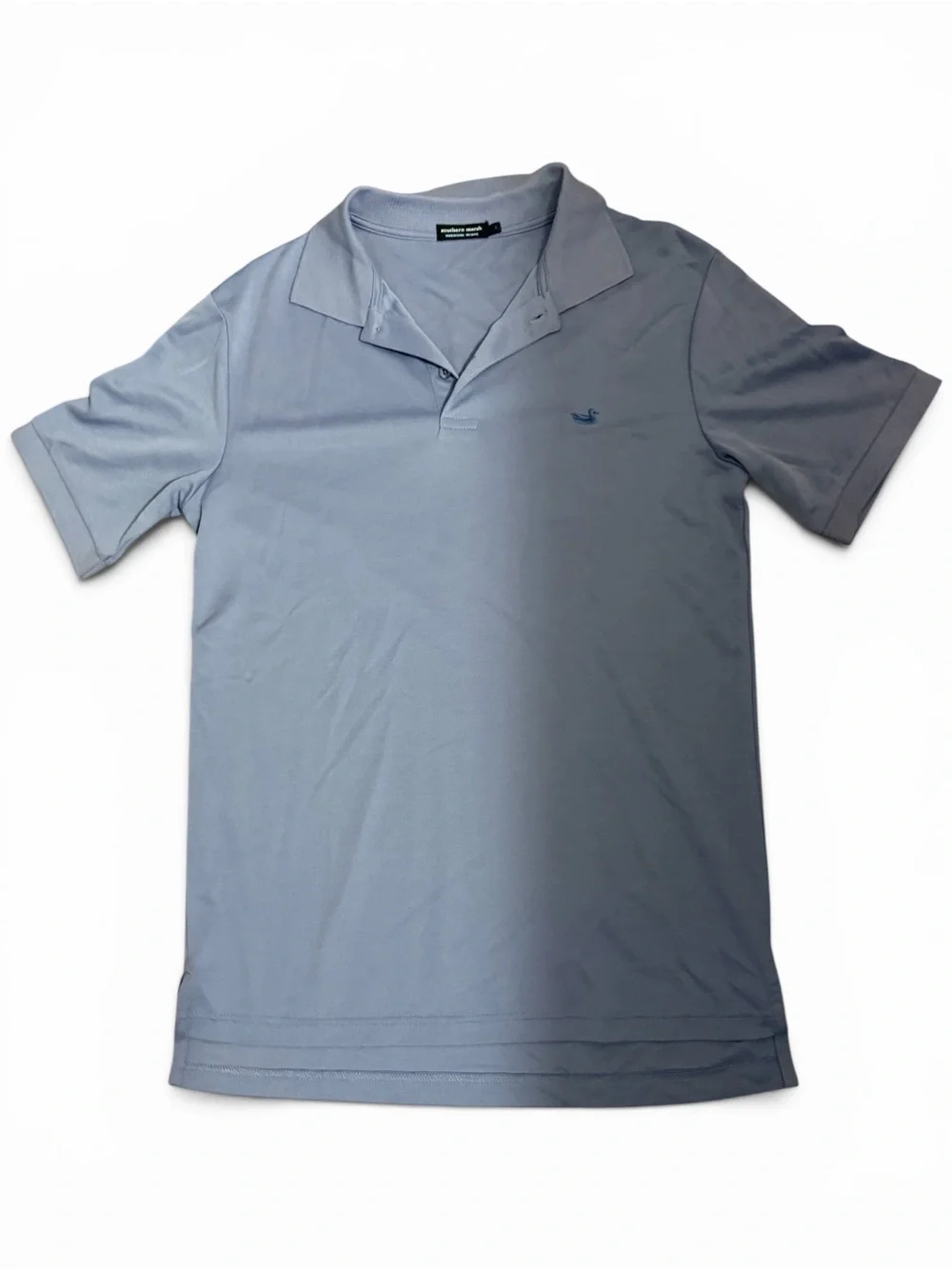 Southern Marsh | Shirts | Southern Marsh Light Blue Polo With Subtle ...